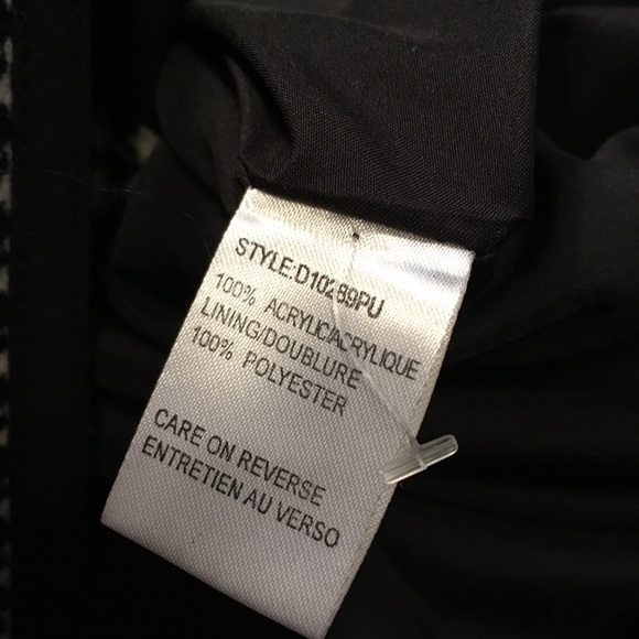 Conrad C | Jackets & Coats | Conrad C Black And White Houndstooth ...